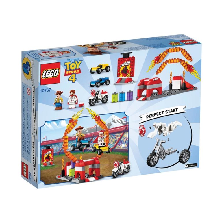 10767 Lego Disney Toy Story 4 Duke Caboom's Stunt Show - Brickly