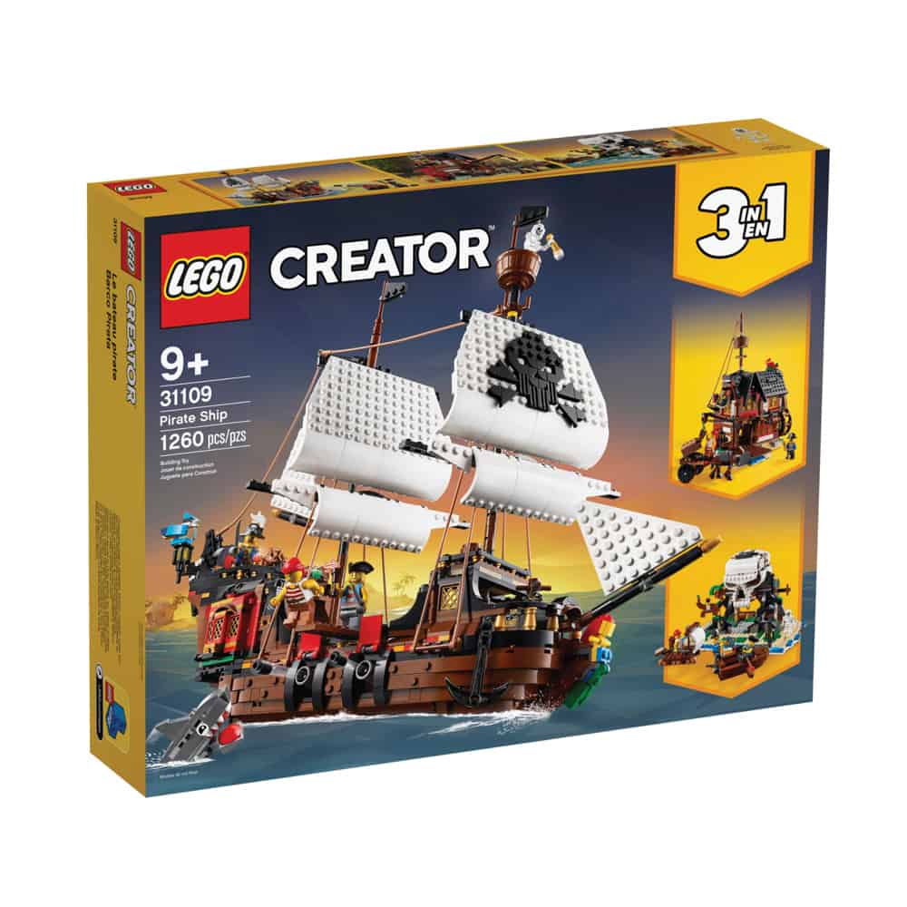 31109 Lego Creator Pirate Ship - Brickly