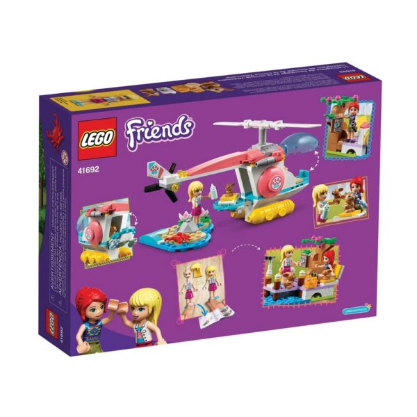 41692 Lego Friends Vet Clinic Rescue Helicopter - Brickly
