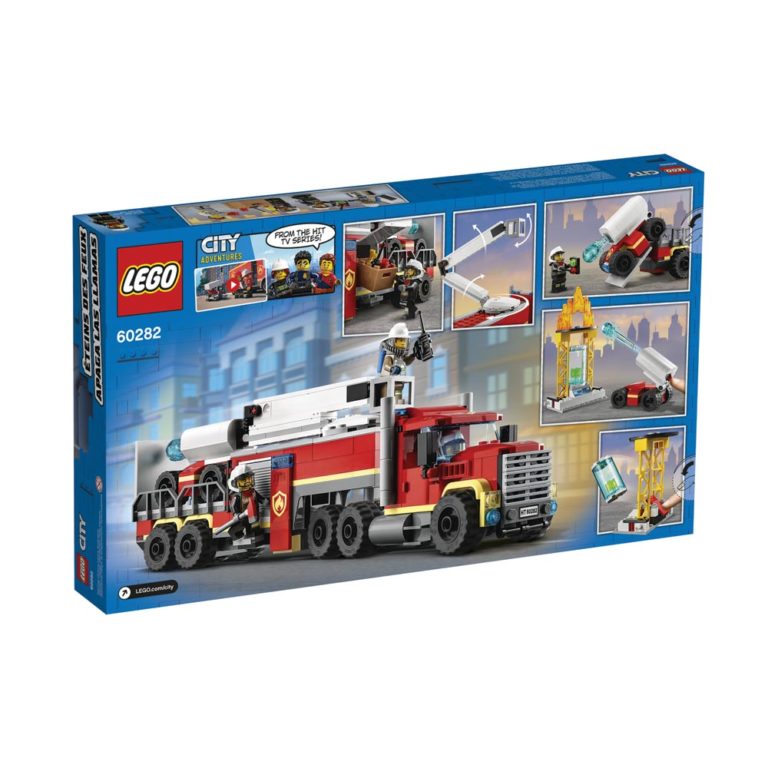 60282 Lego City Fire Command Unit - Brickly