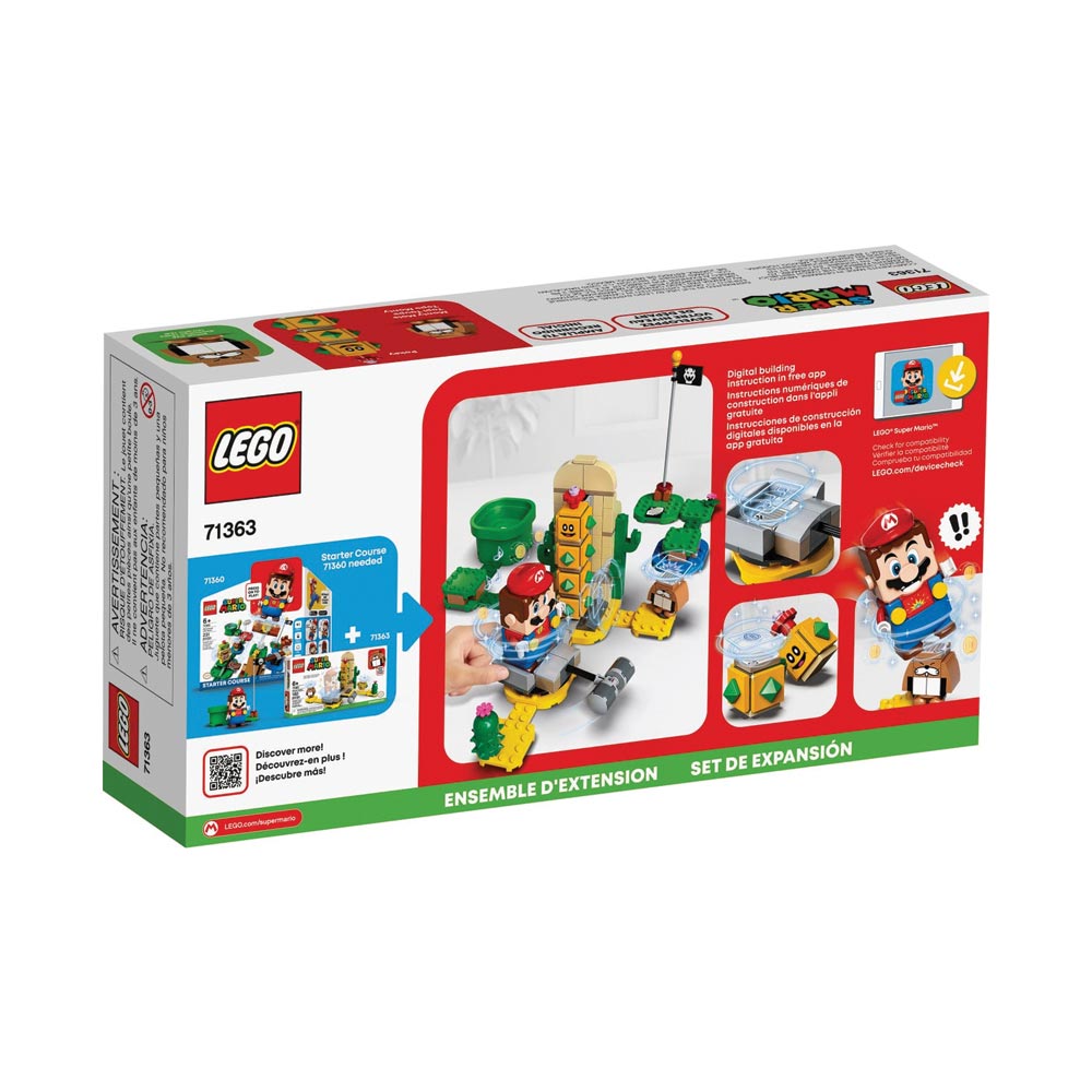 71363 Lego Super Mario Desert Pokey Expansion Set - Brickly