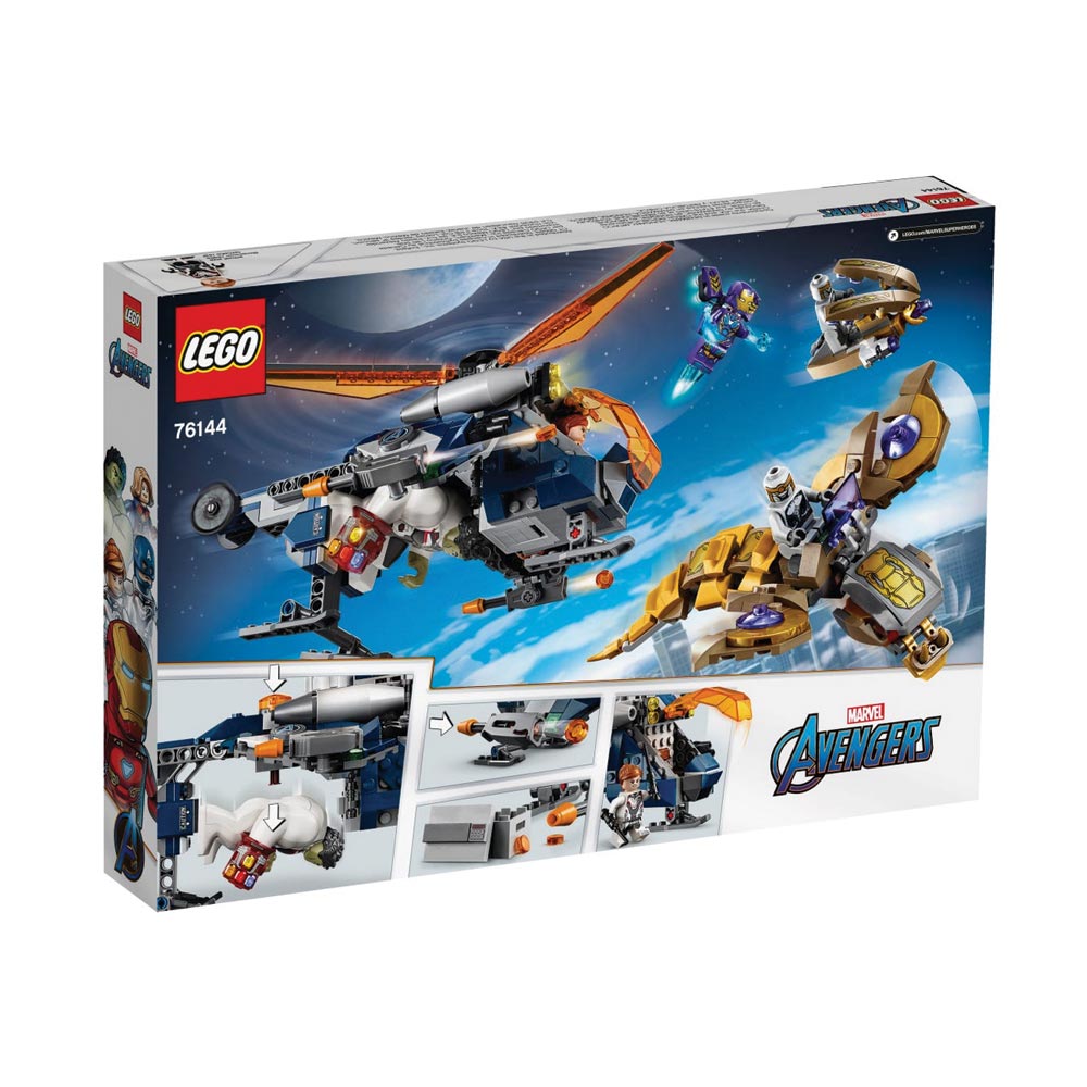 76144 Lego Marvel Avengers Hulk Helicopter Rescue - Brickly